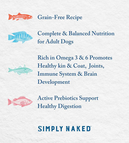 Fish-Based Dry Dog Food | Simply Naked Pet Food